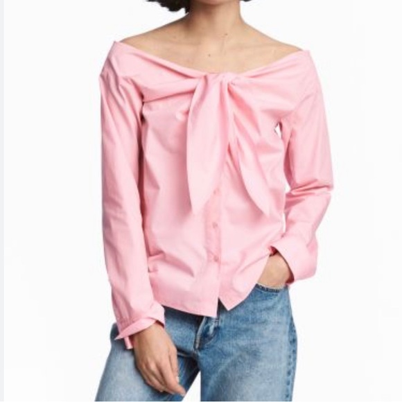 H&M | Tops | Hm Off Shoulder Top | Poshmark